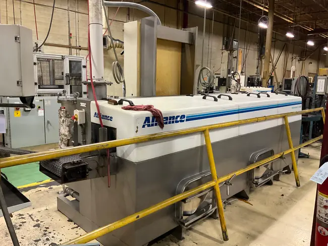 ALLIANCE MANUFACTURING AQUAMASTER CB-1400E PARTS WASHING MACHINE WITH ...